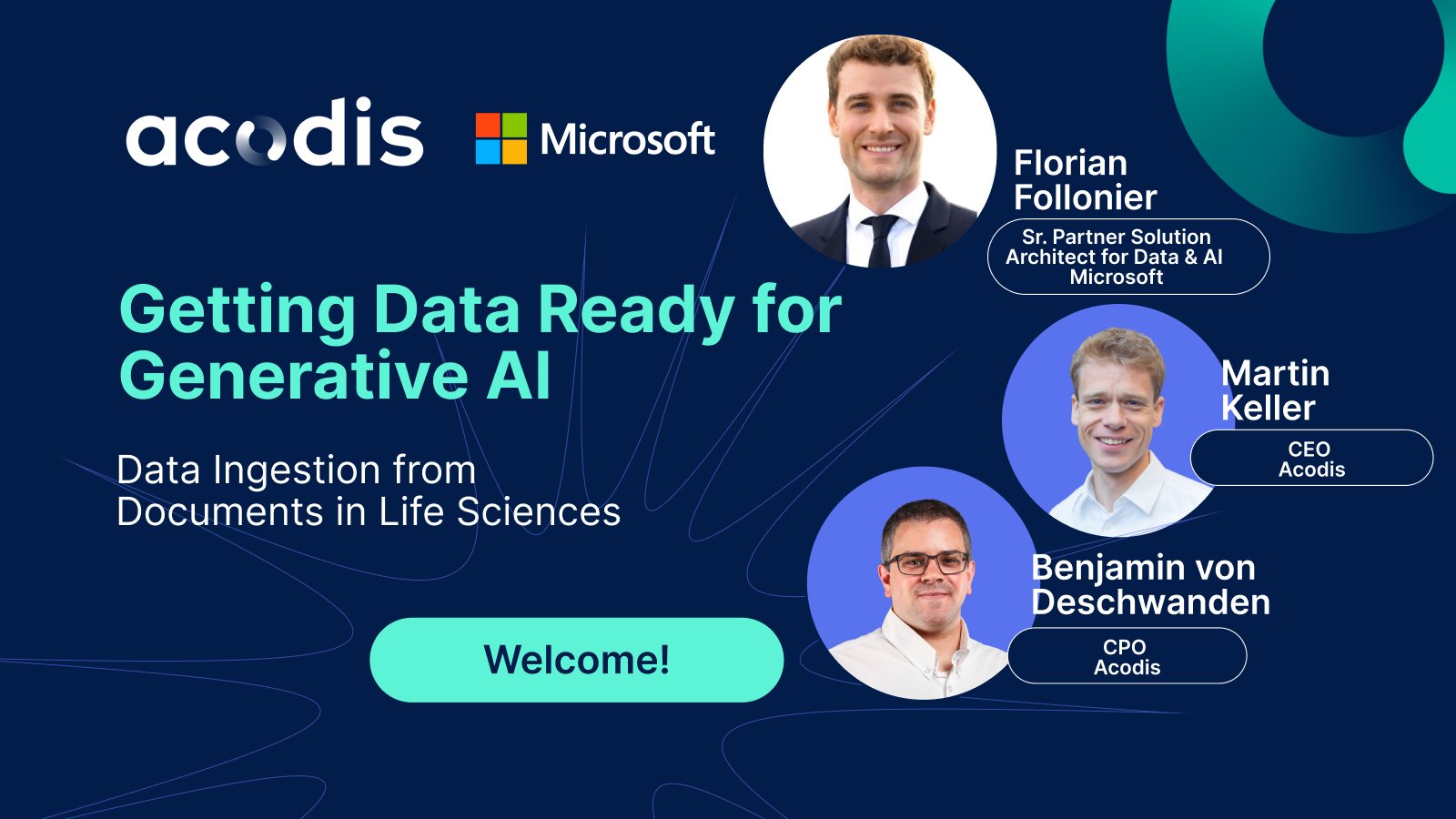 Getting Data Ready for Generative AI in Life Sciences- webinar with ... Getting Data Ready for Generative AI in Life Sciences- webinar with ...